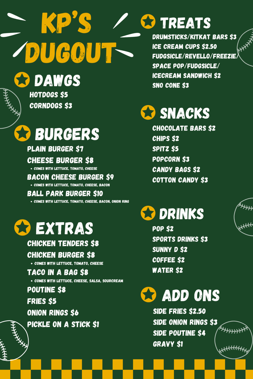 KP's Dugout • North Regina Little League